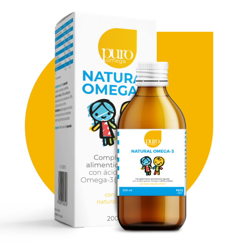 Cápsulas Suplementos Omega 3 para niños