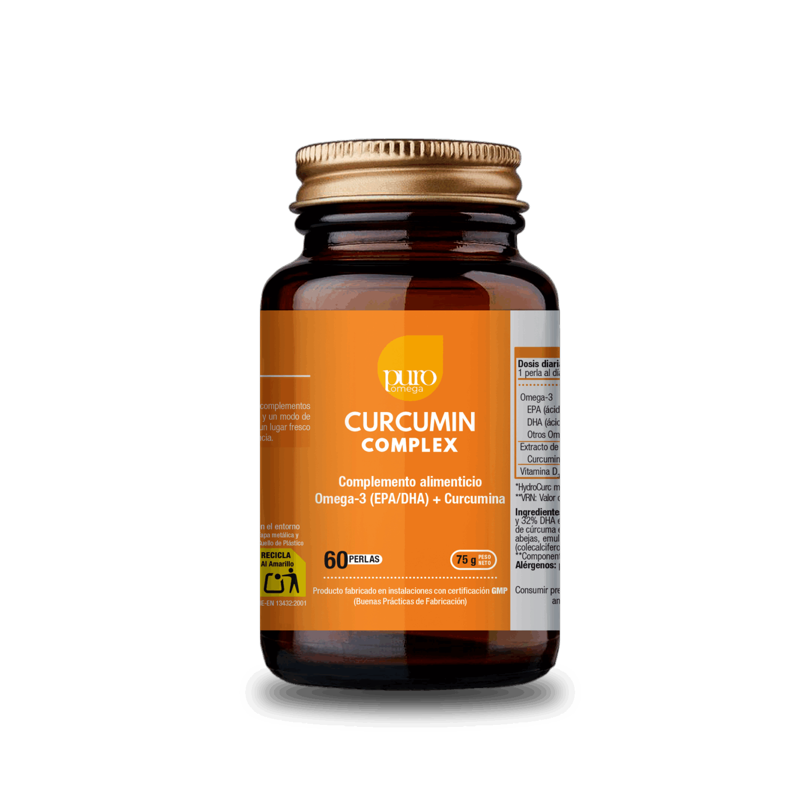Curcumin Complex 60 perlas HydroCurc