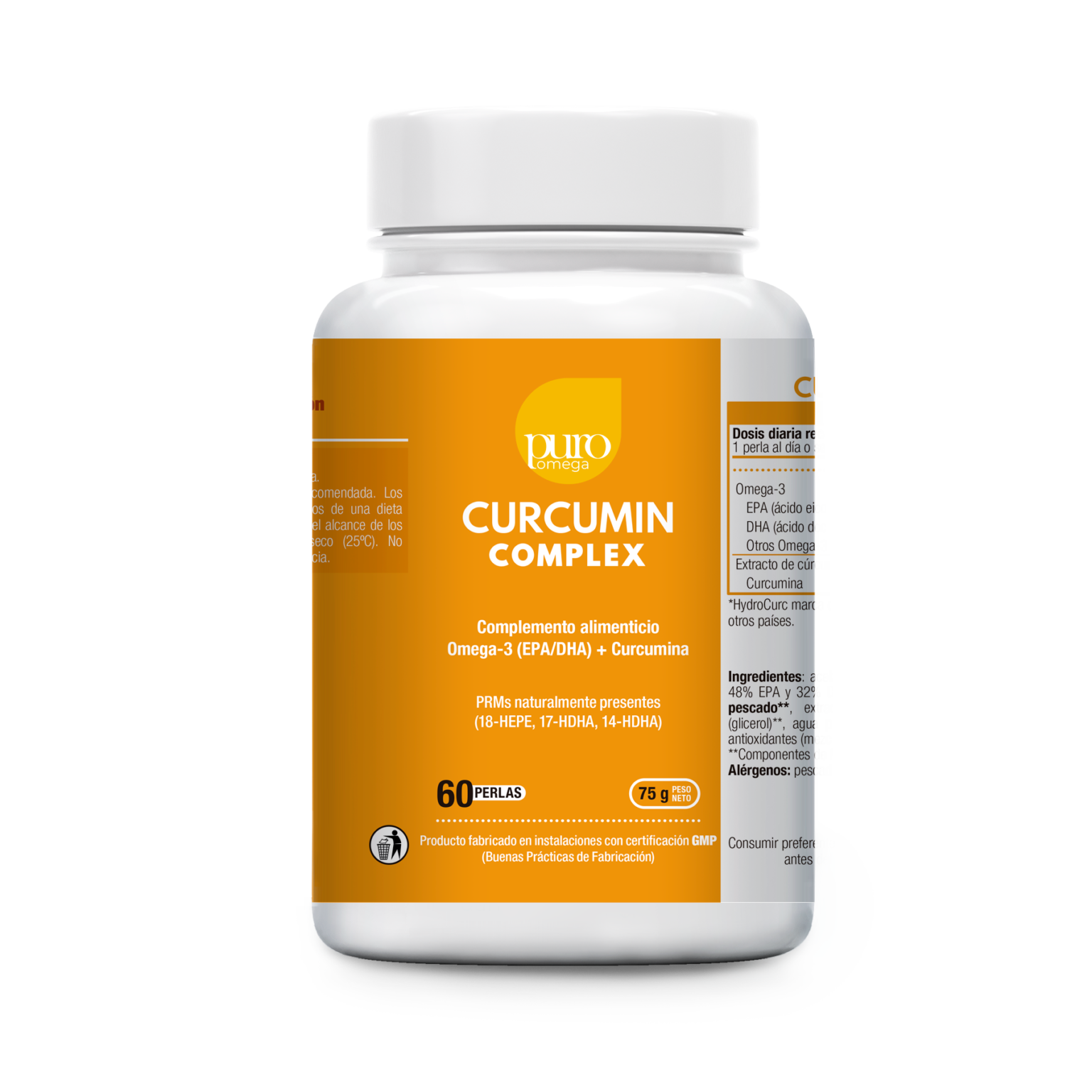 Curcumin Complex 60 perlas HydroCurc