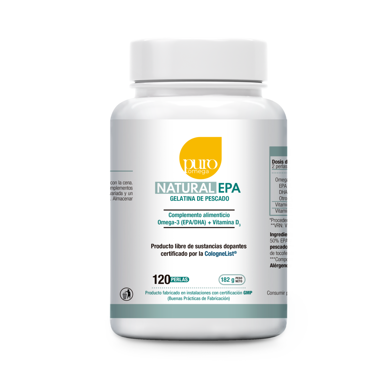 Puro Omega - Suplementos de Omega-3 de Alta concentración