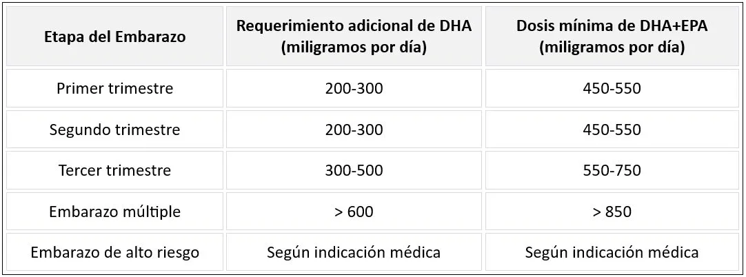 ¿Por qué son tan importantes los ácidos grasos omega-3 en el embarazo?